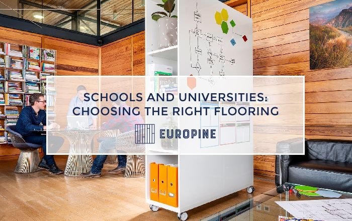 Choosing flooring for schools and universities | Europine